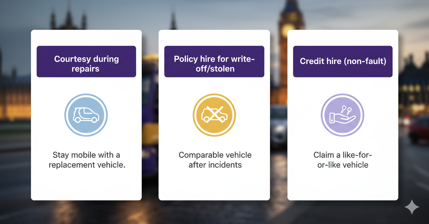 How long does it take to get a courtesy car after an accident